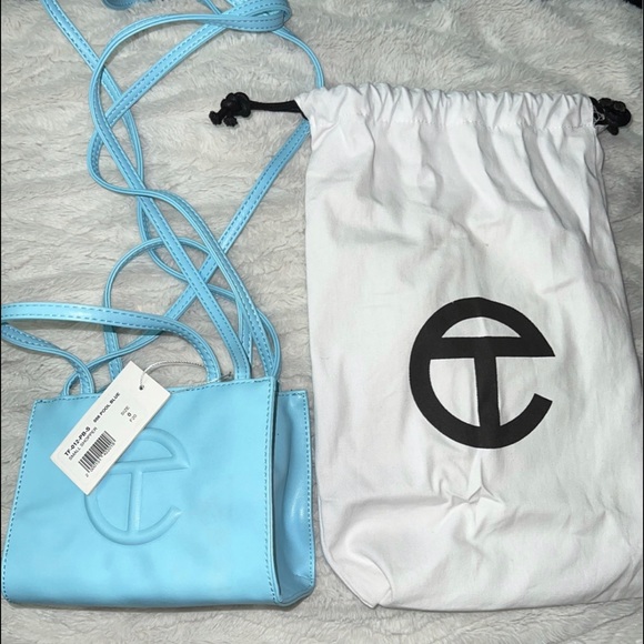 Telfar | Bags | Small Baby Blue Telfar Bag | Poshmark